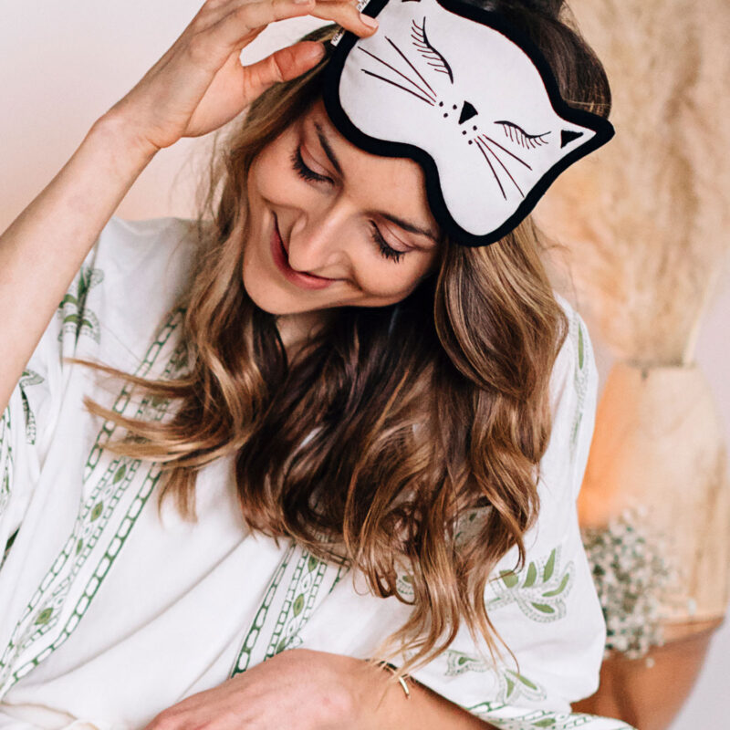 Cat Nap Sleep Mask - FairTrade Caravans