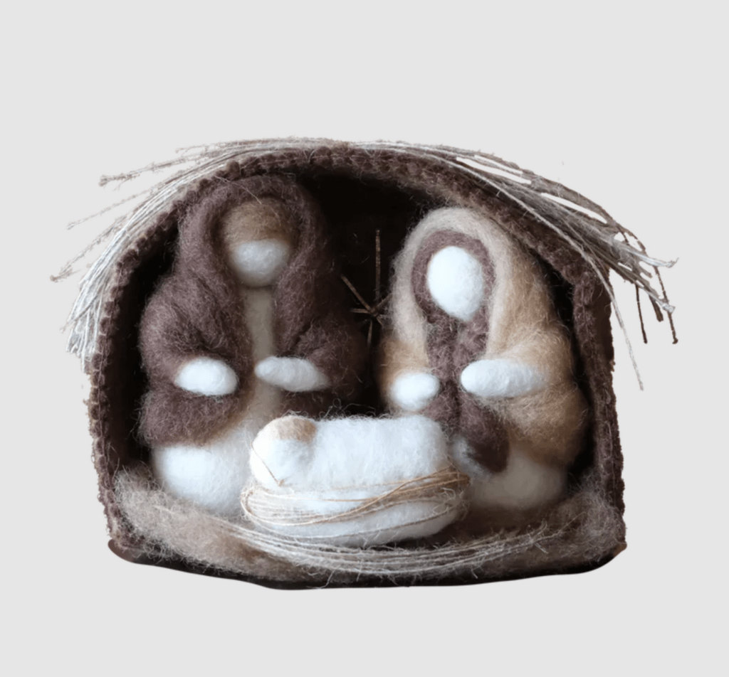 Felted Nativity Scene - FairTrade Caravans